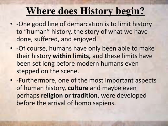 WH 1111, Human Origins and the Beginning of History | PPTX