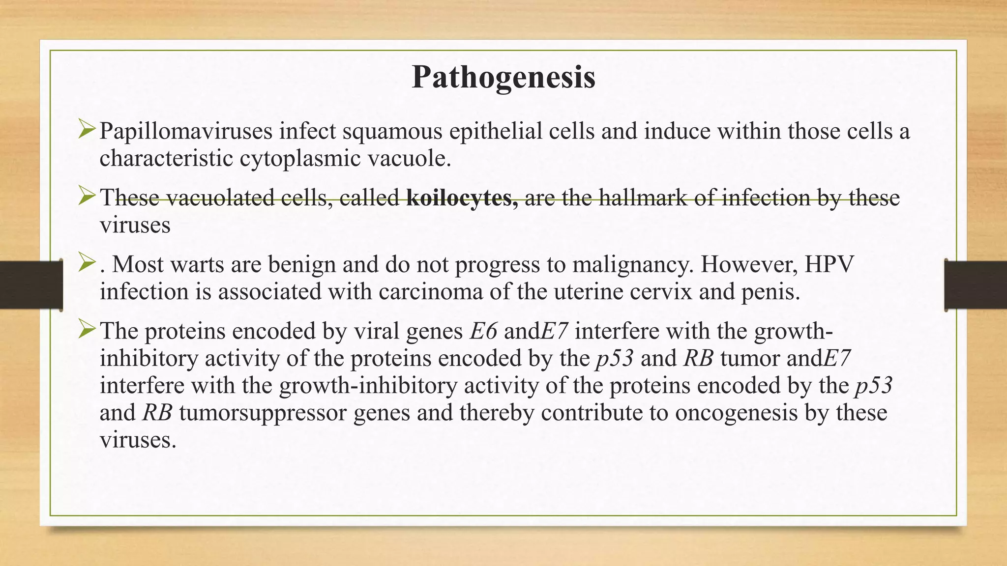 Human papilloma virus | PPTX