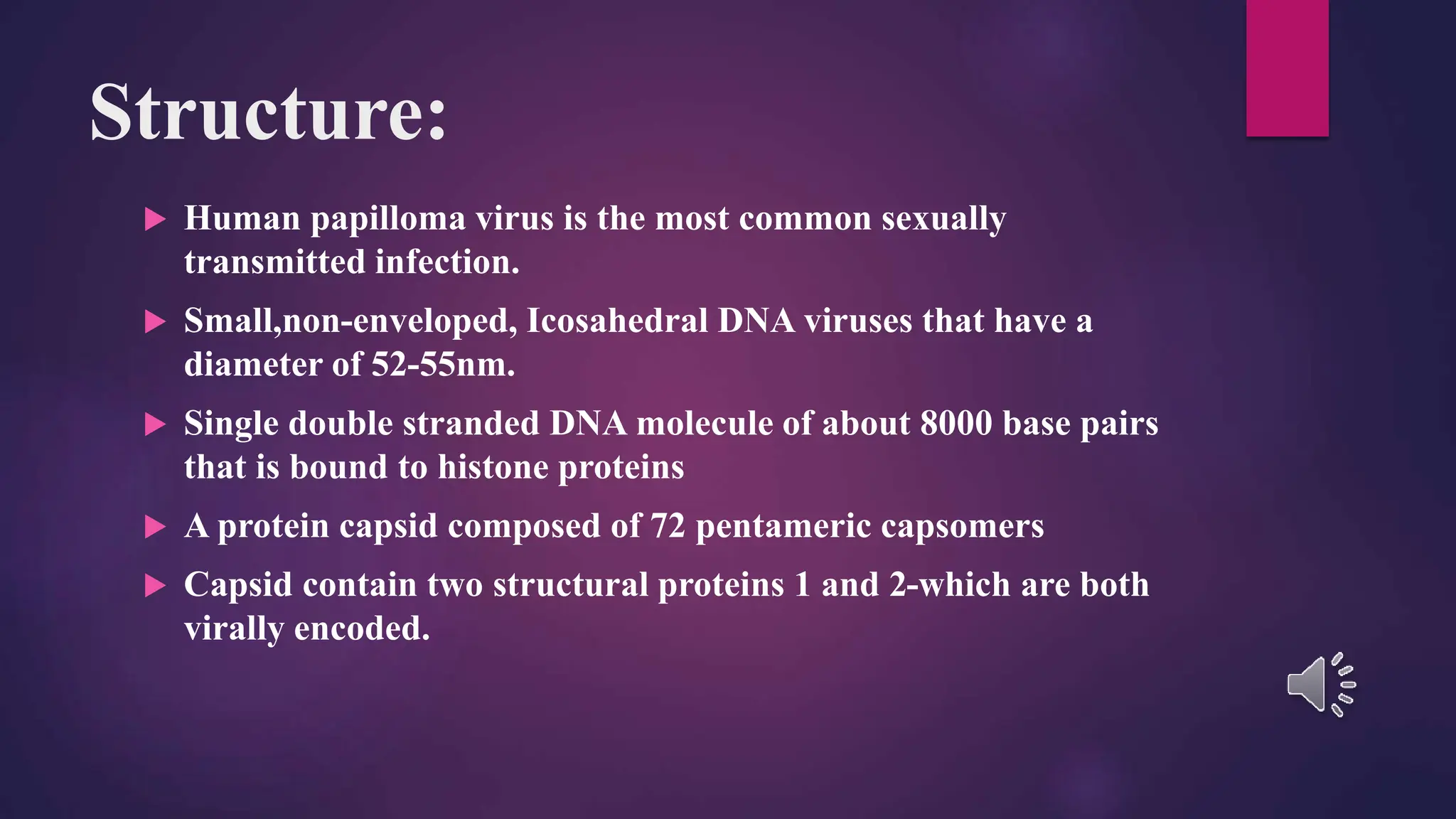 VIROLOGY THE HUMAN PAPILLOMA VIRUS .pptx