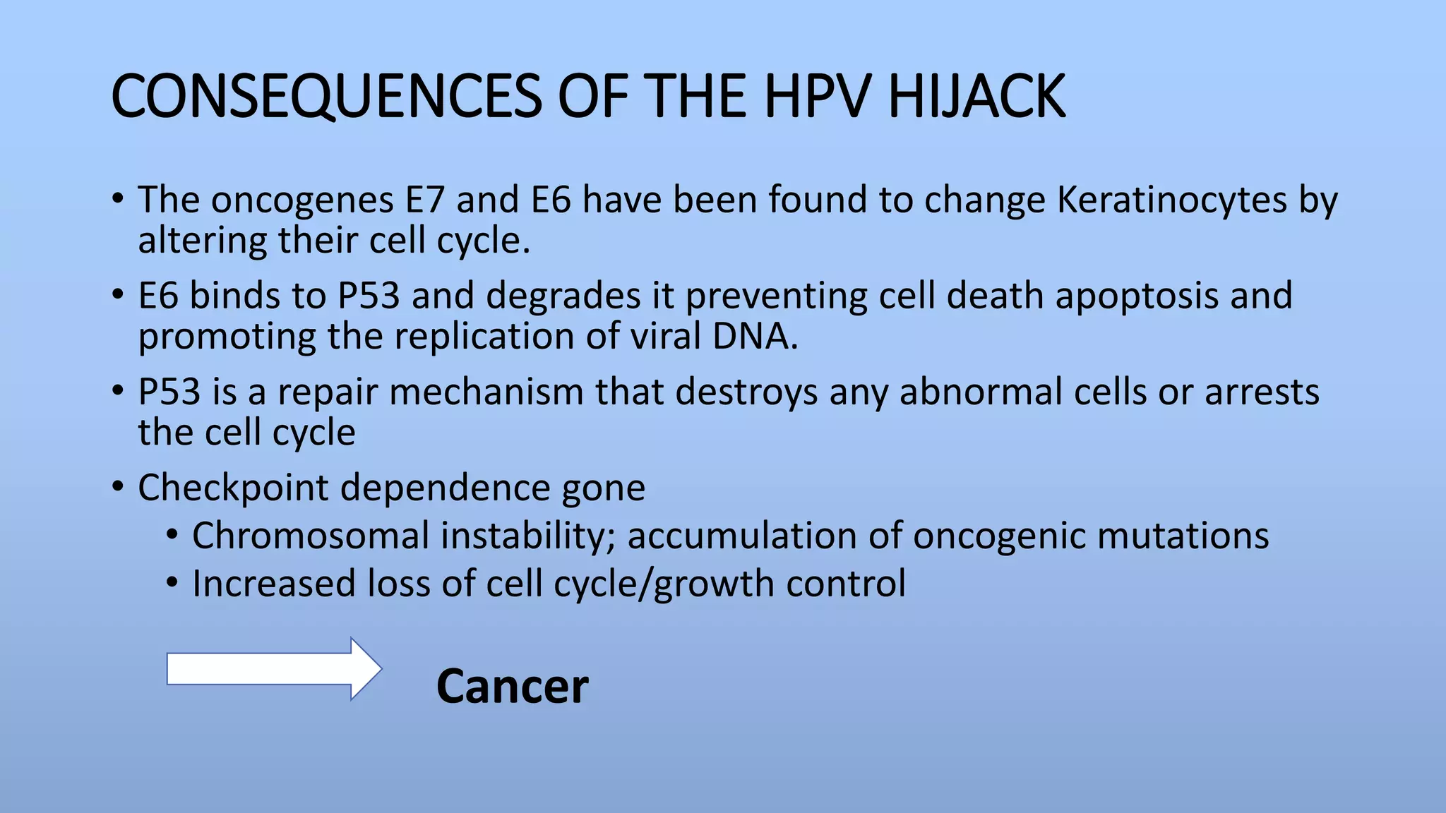 Human Papillomavirus and Cervical Cancer | PPTX