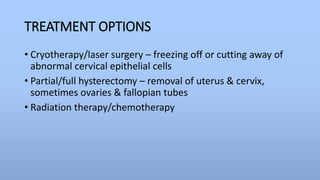 Human Papillomavirus and Cervical Cancer | PPTX