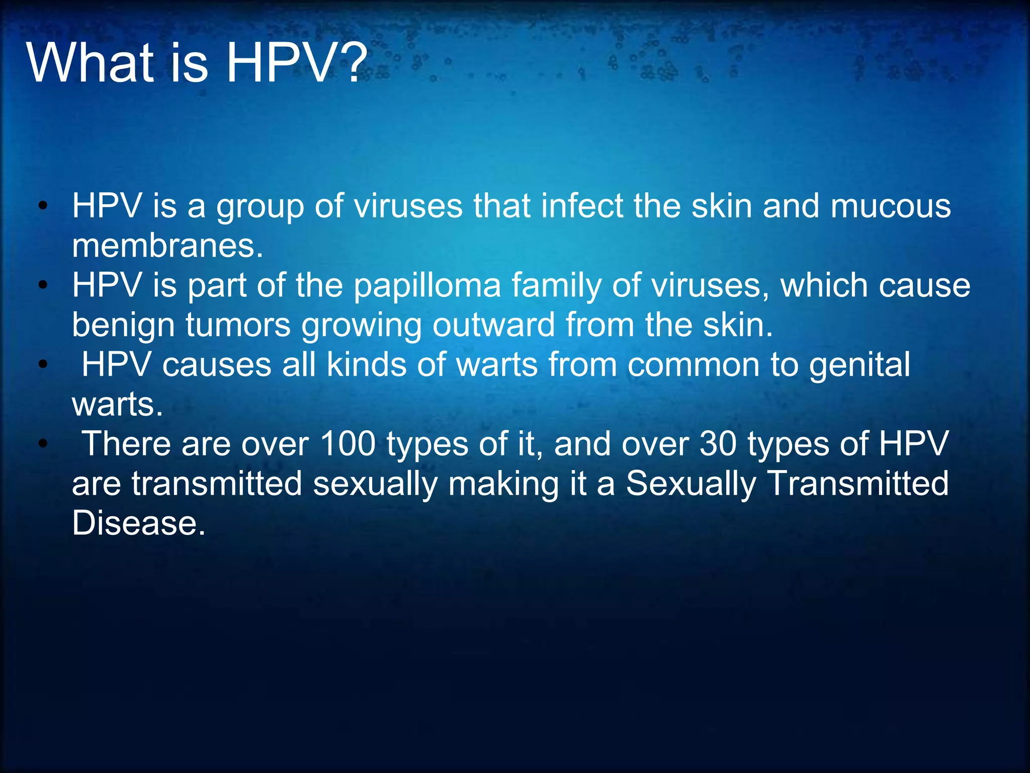 Human papillomavirus (hpv) | PPTX