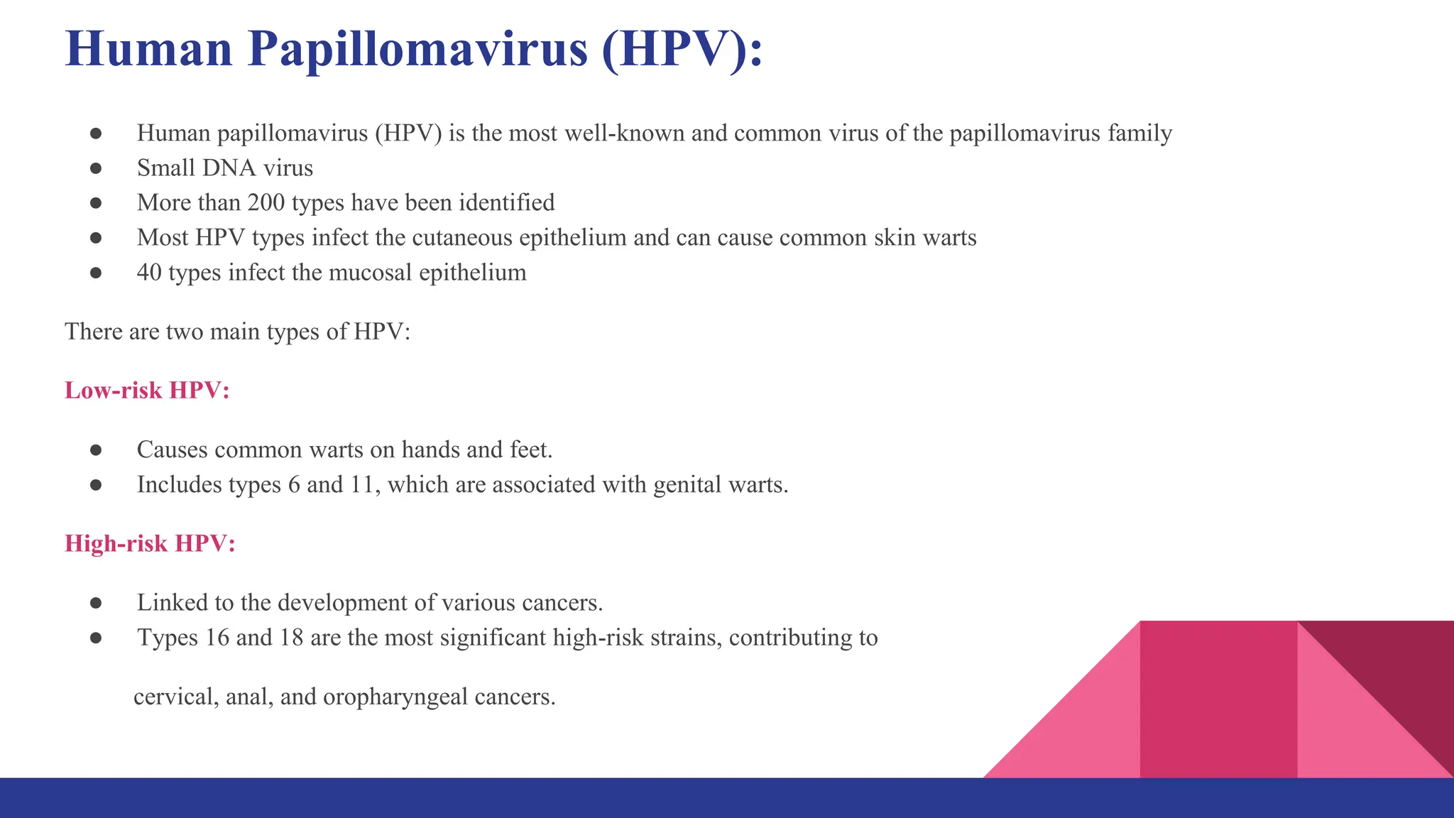Papillomaviruses, Human Papillomavirus(HPV).pptx