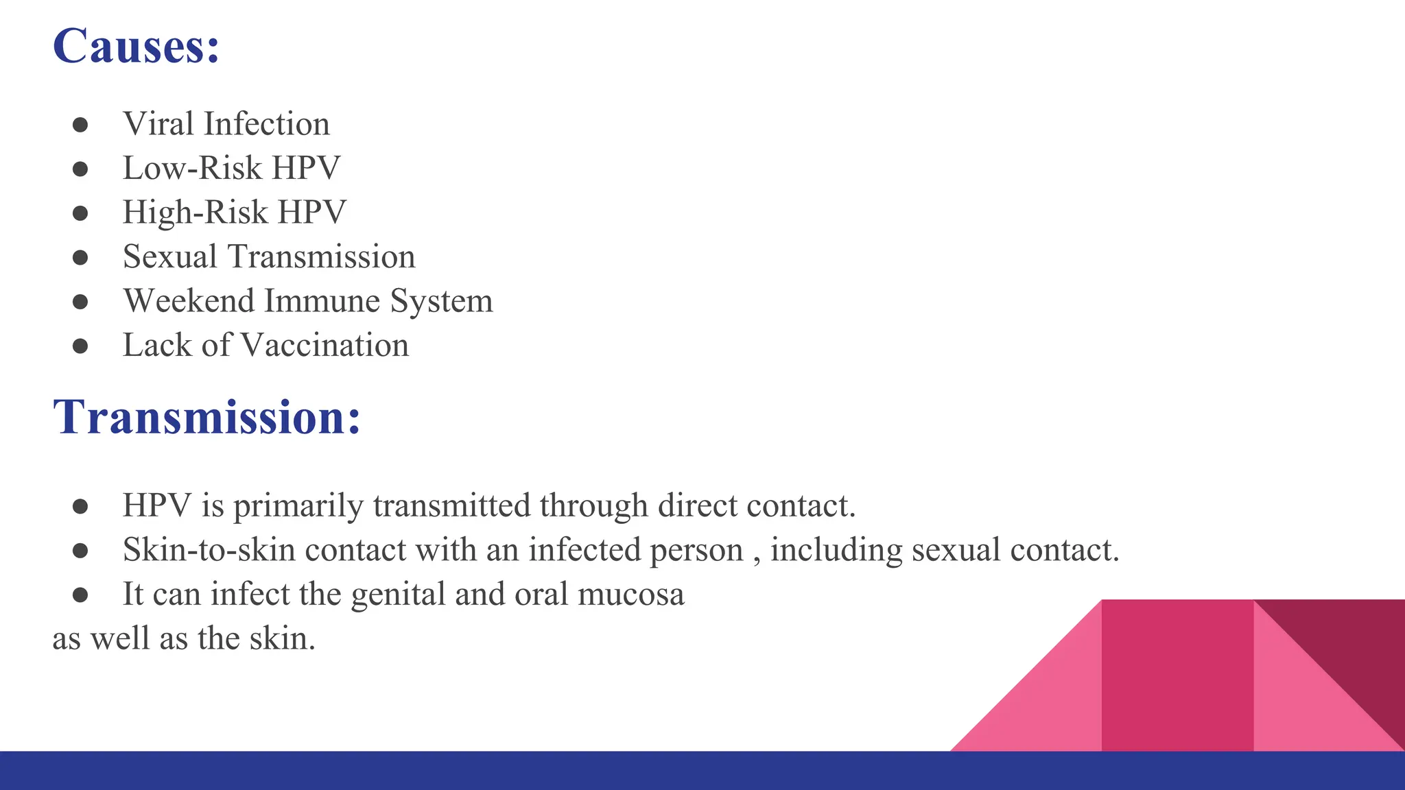 Papillomaviruses Human Papillomavirus Hpv Pptx