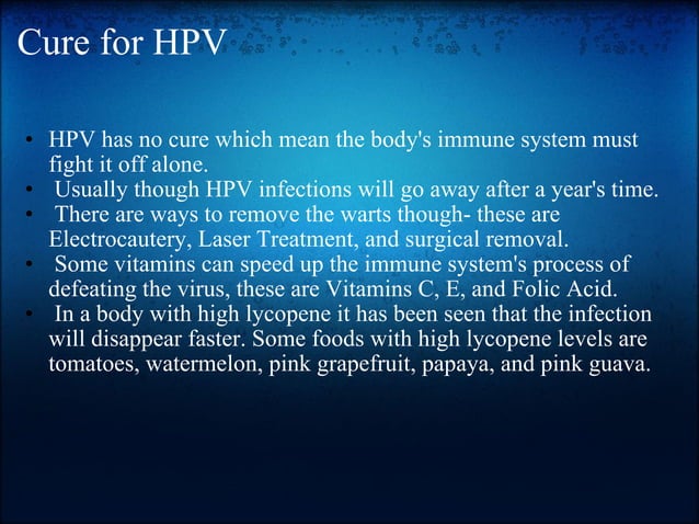 Human papillomavirus hpv_ (1) | PPT