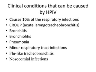 Human para influenza virus | PPTX