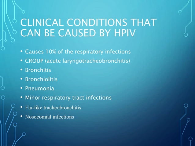 humanparainfluenzavirus 1.pptx. . | PPTX | Infectious Diseases | Diseases and Conditions