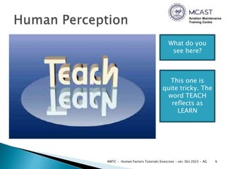 Human Factors and Performance Limitations | PPT