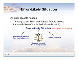 Principles of Human Performance Improvement | PDF