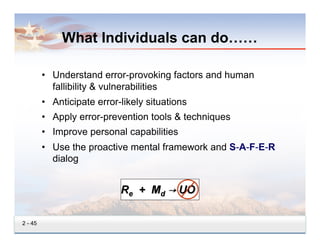 Principles of Human Performance Improvement | PDF