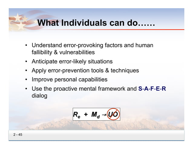 Principles of Human Performance Improvement | PDF