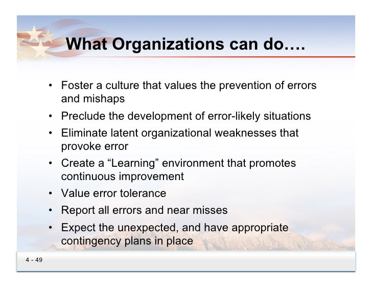 Principles of Human Performance Improvement Principles of Human Performance Improvement