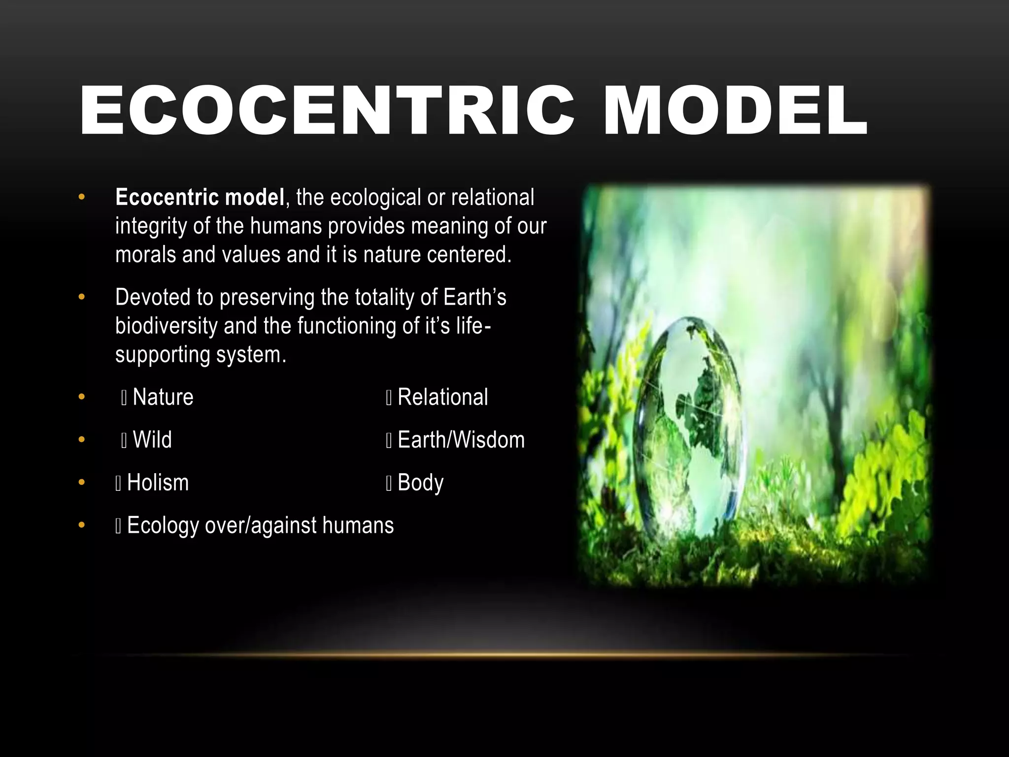 Human person in the environment ppt | PPTX