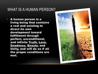 Human person in the environment ppt | PPTX