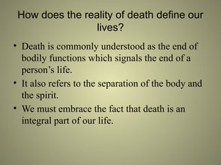 Human Persons as Oriented Towards Their Impending Death.pptx