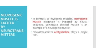 Heart- Myogenic heart . Mechanism of heart beat | PPTX