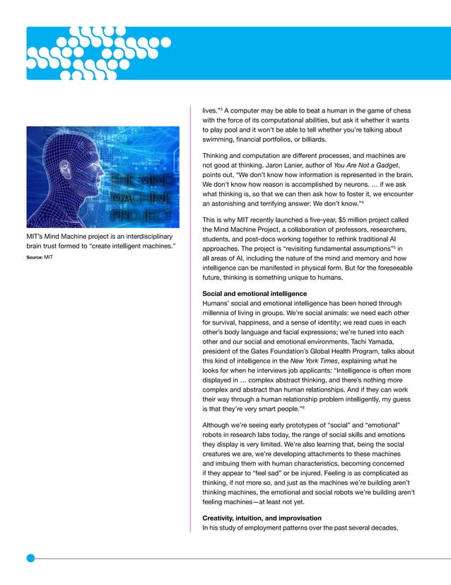 Human plus machine | PDF | Robotics | Technology & Computing