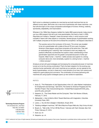 Human plus machine | PDF