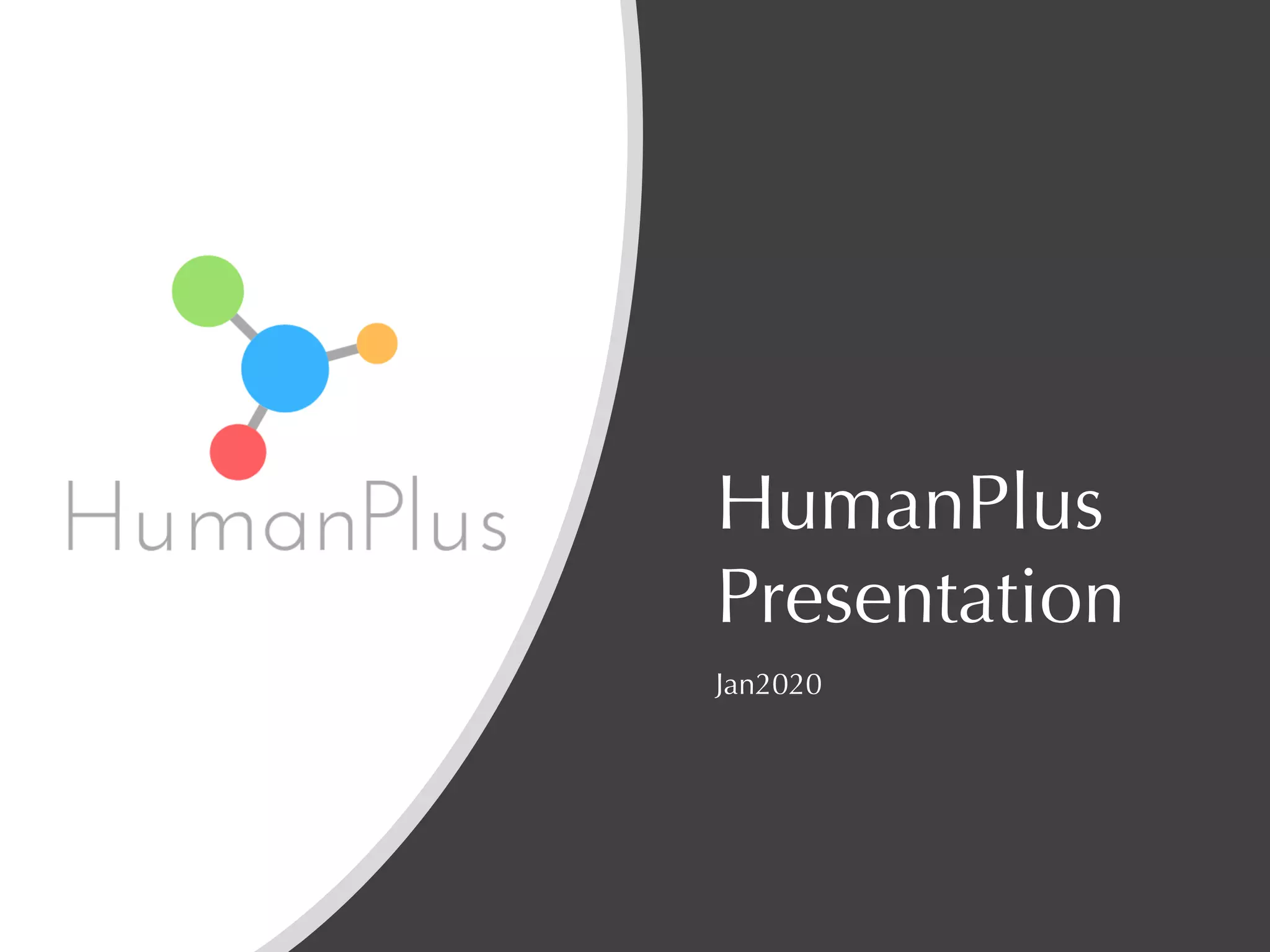 Human plus presentation2020 | PDF