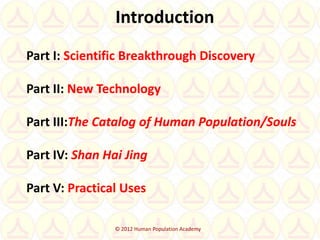 Human Population Academy: Introduction | PPTX | Geography | Science