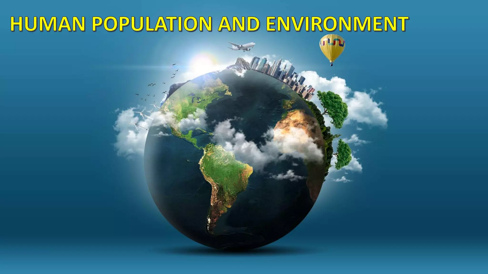 Human population and environment .pptx