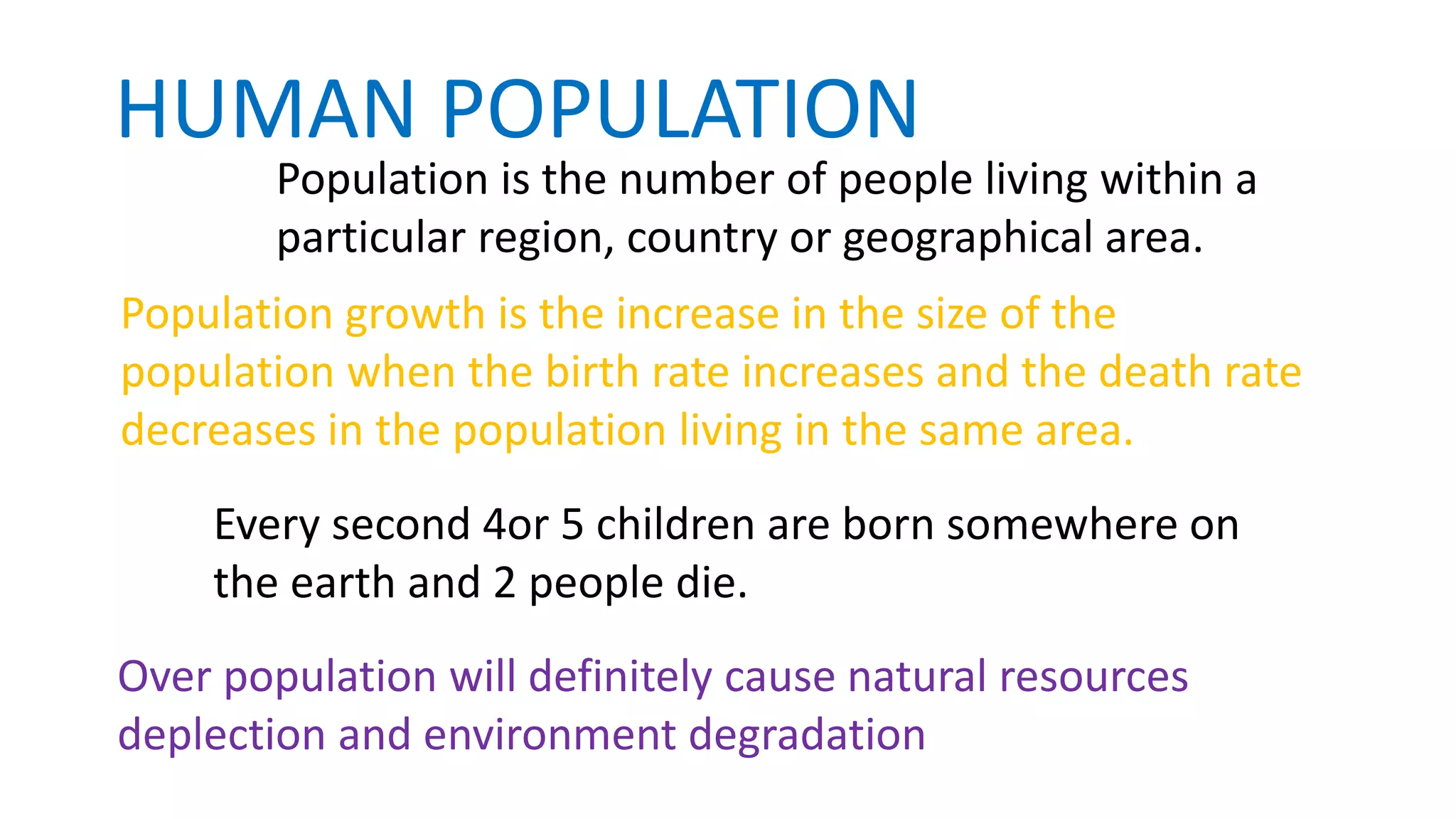 Human population and environment .pptx