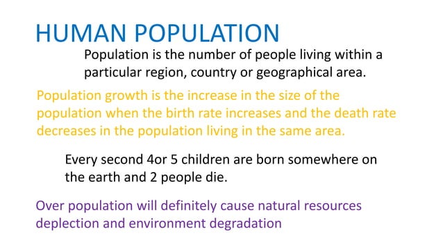 Human population and environment .pptx