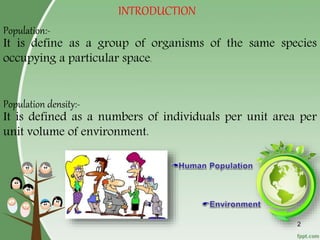 Human population and environment | PPTX