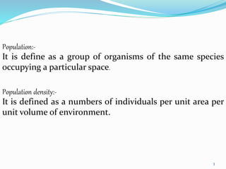 Human population and environment | PPTX