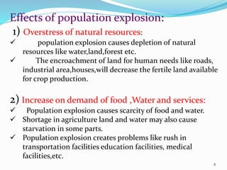 Human population and environment | PPTX