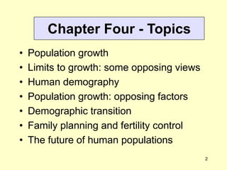 Human Population and Rates.ppt