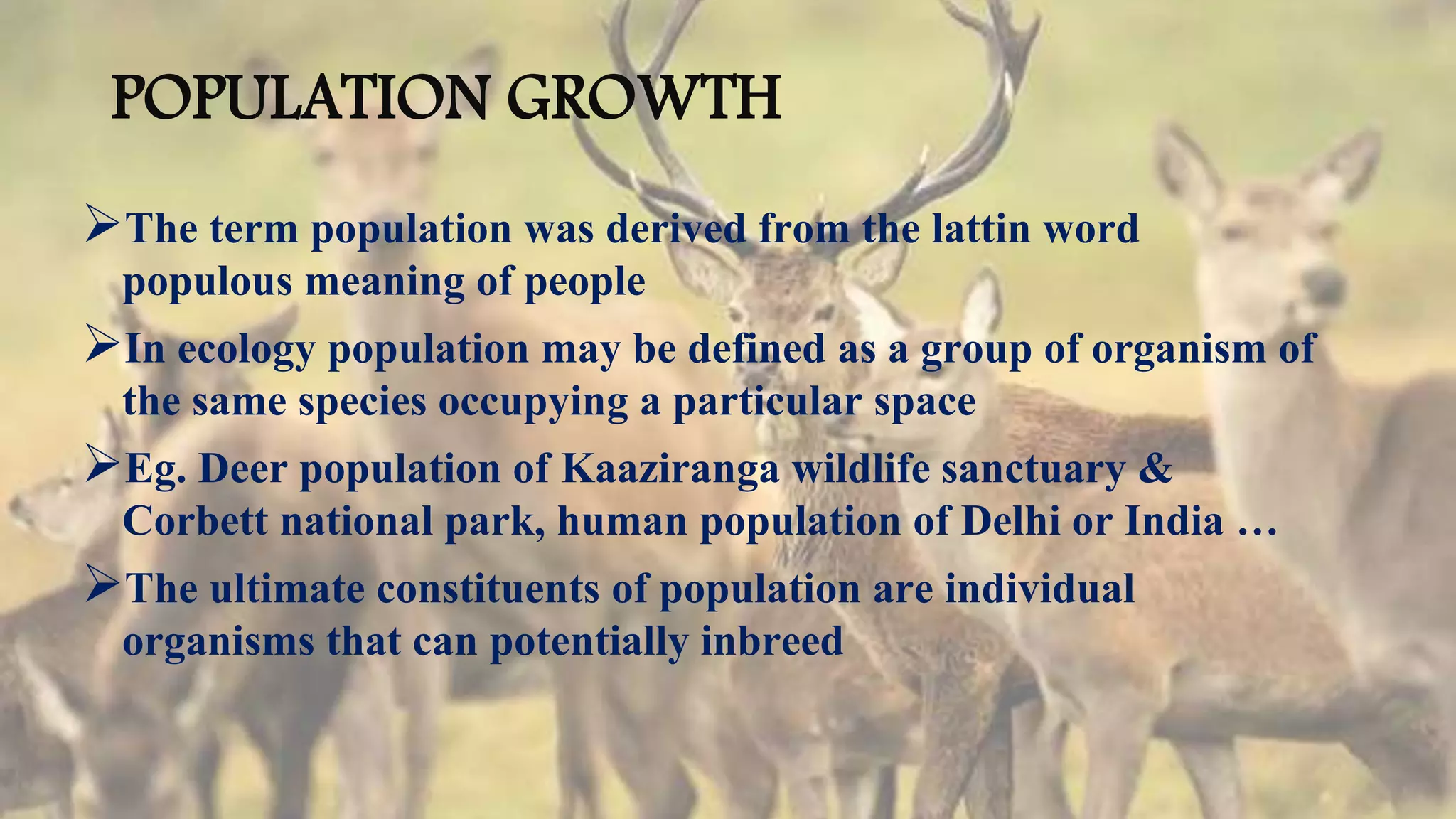 Human population and the environment | PPTX
