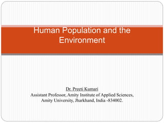 Human Population and the Environment.pptx