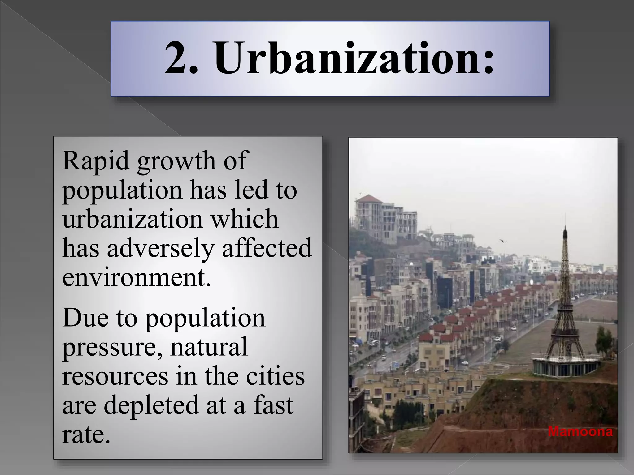 Human population explosion | Causes, Effects & solutions || by Mamoona ...