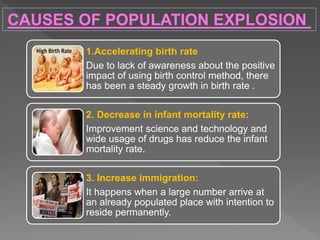 Human population explosion | Causes, Effects & solutions || by Mamoona ...