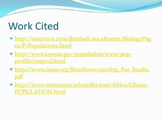 Human population growth melissa mathew | PPTX | Reproductive Health ...