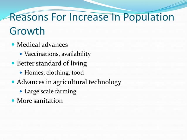 Human population growth melissa mathew | PPTX | Reproductive Health ...
