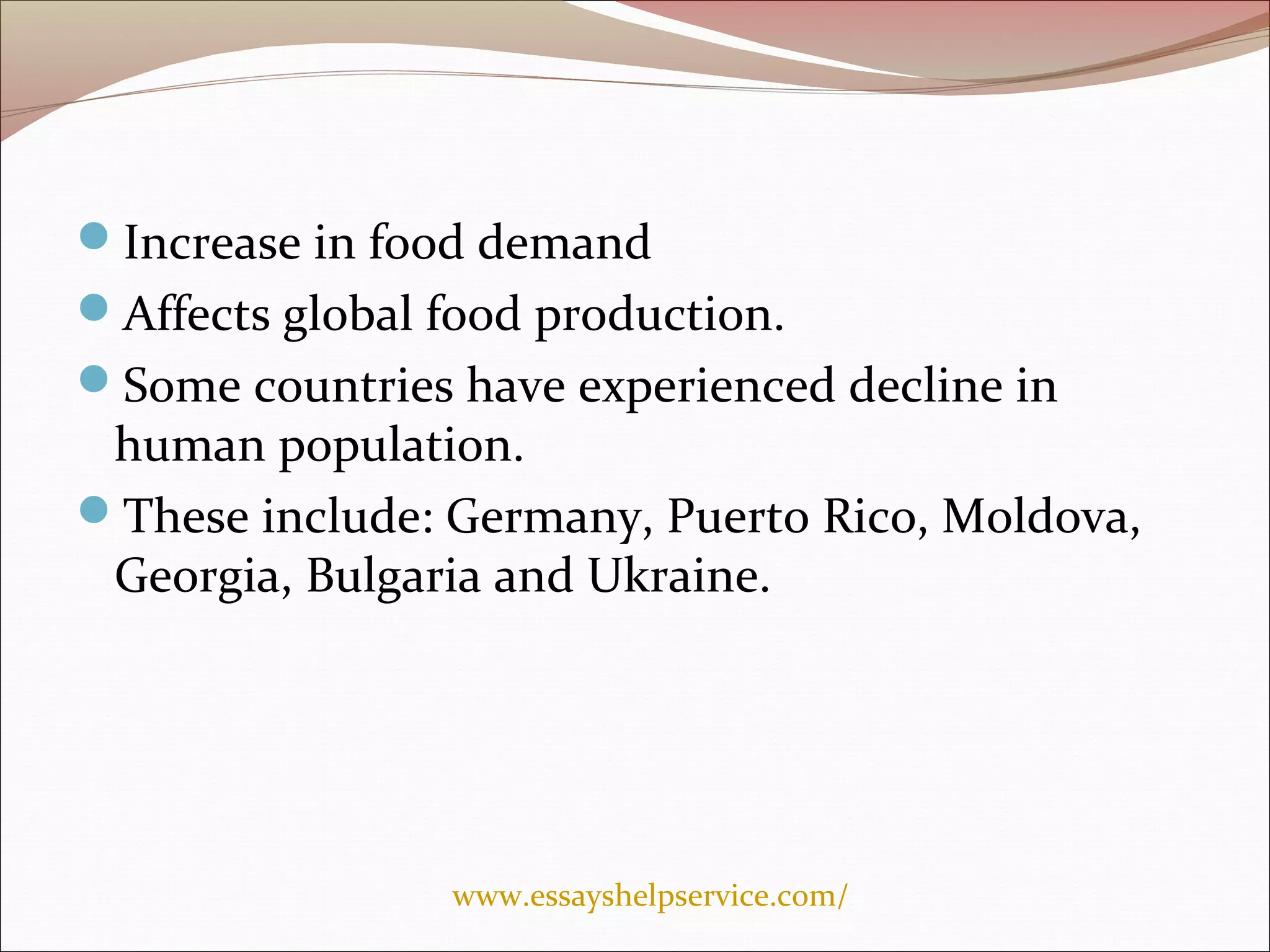 Human Population Growth and Environmental Impacts | PPT