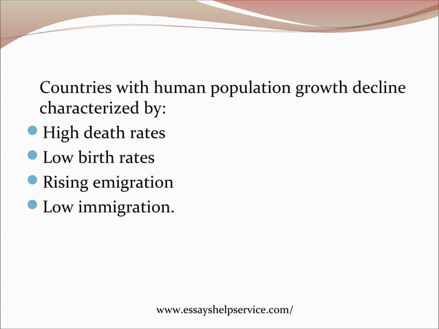 Human Population Growth and Environmental Impacts | PPT