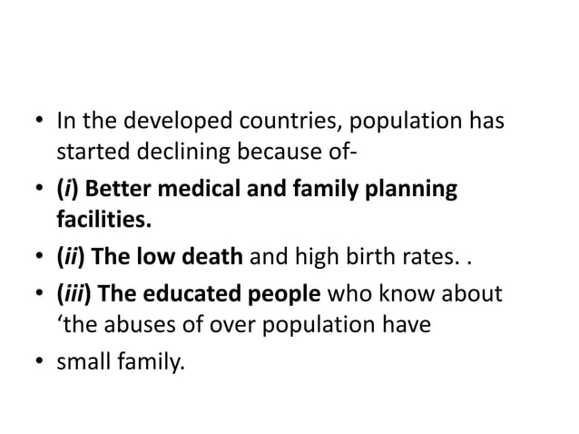Human population, population issues, population growth curvue, factors ...
