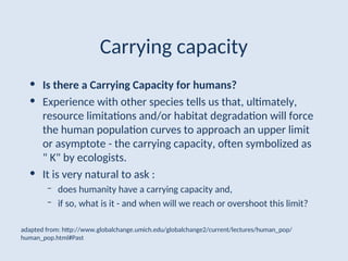 Human population trends and carrying capacity.ppt