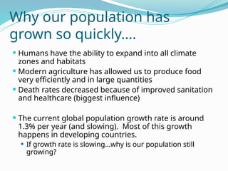 Human Population Census Updated With its Impact | PPT