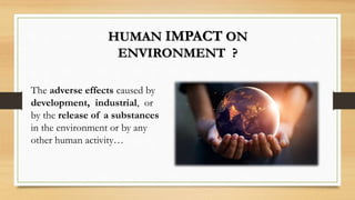 HUMAN POPULTAION AND THE ENVIORMENT.pptx