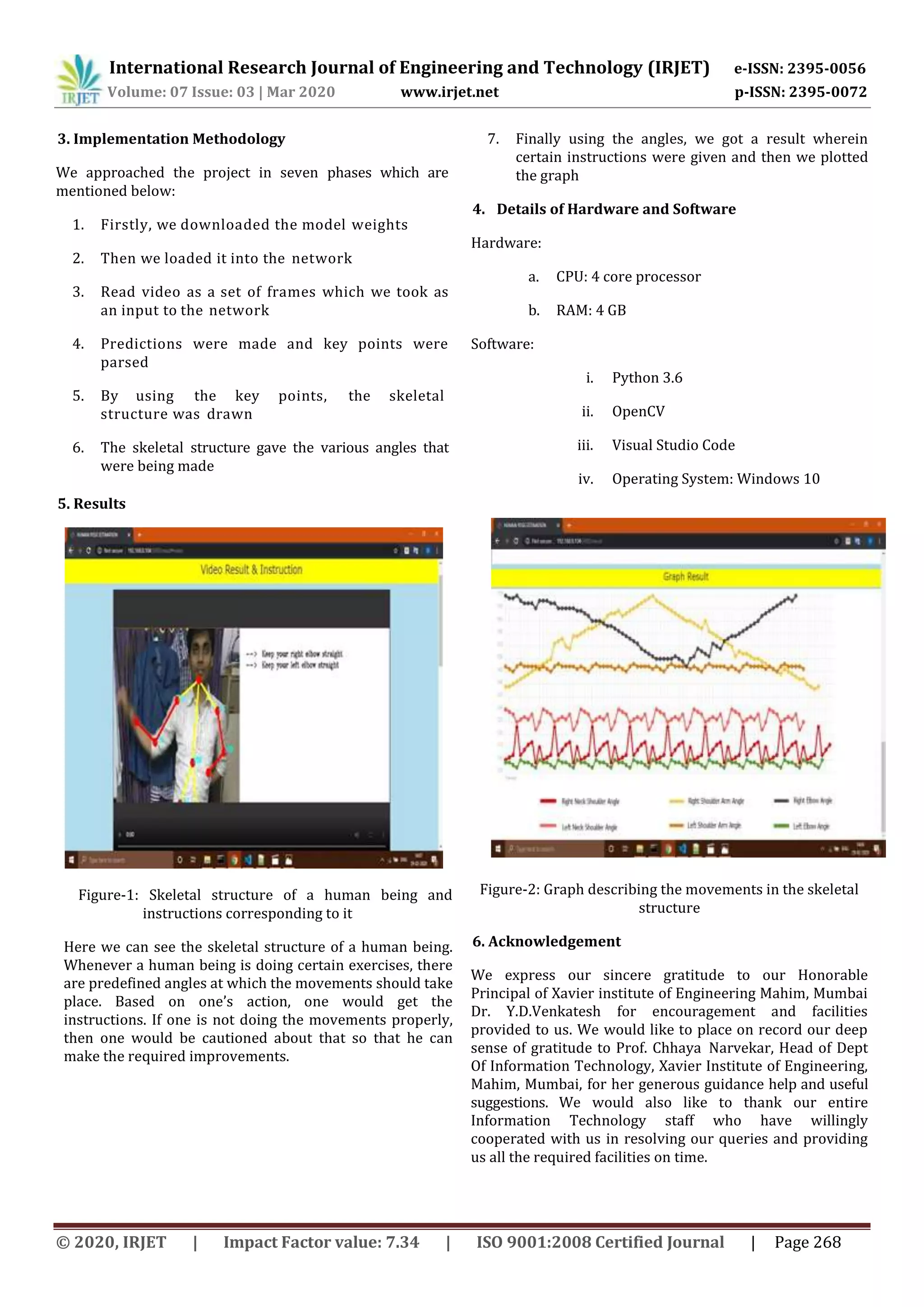 Human pose detection using machine learning by Grandel | PDF