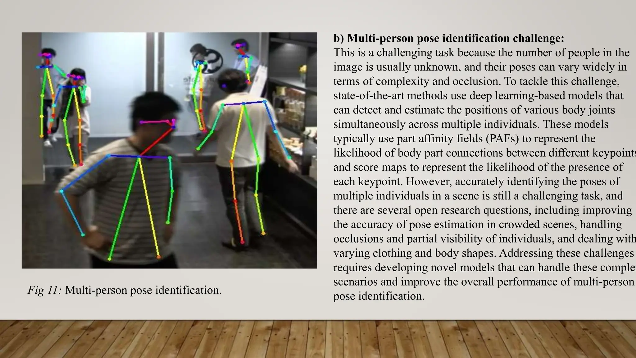 Human Pose estimation project for computer vision | PPTX