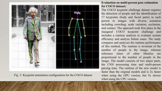 Human Pose estimation project for computer vision | PPTX | Computing | Technology & Computing