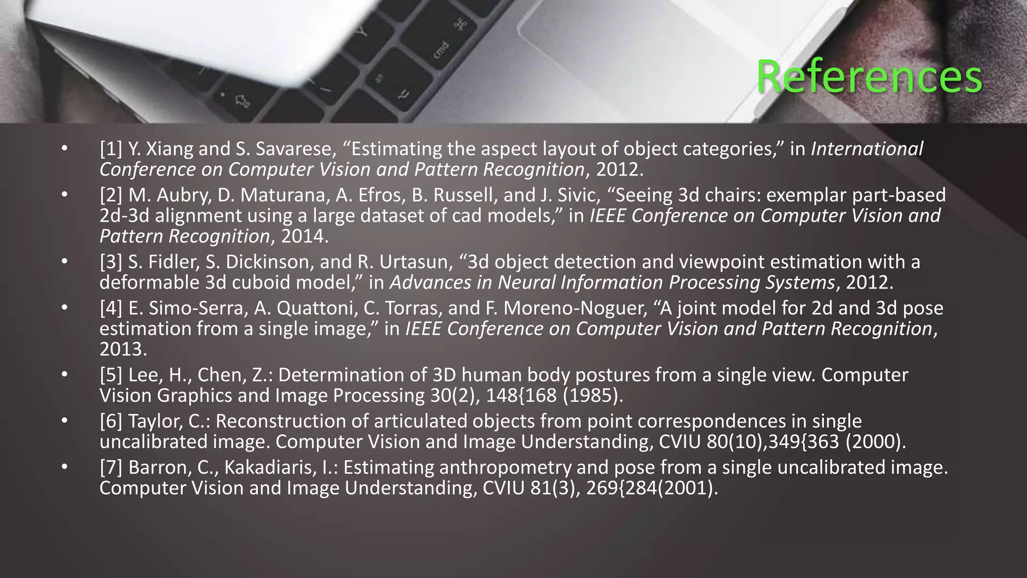 Human pose estimation with deep learning | PPTX