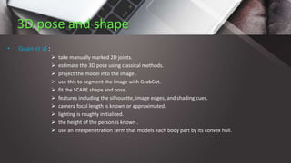 Human pose estimation with deep learning | PPTX