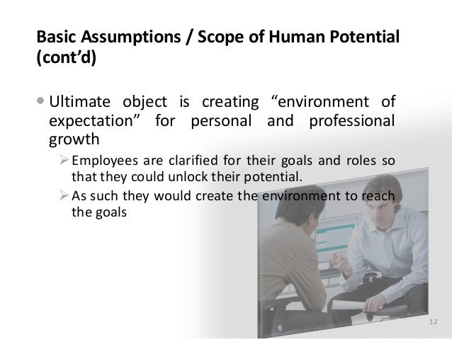 The Importance of Human Potential