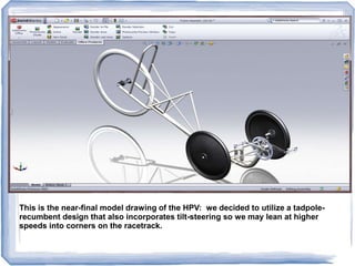 Human Powered Vehicle Project | PPT
